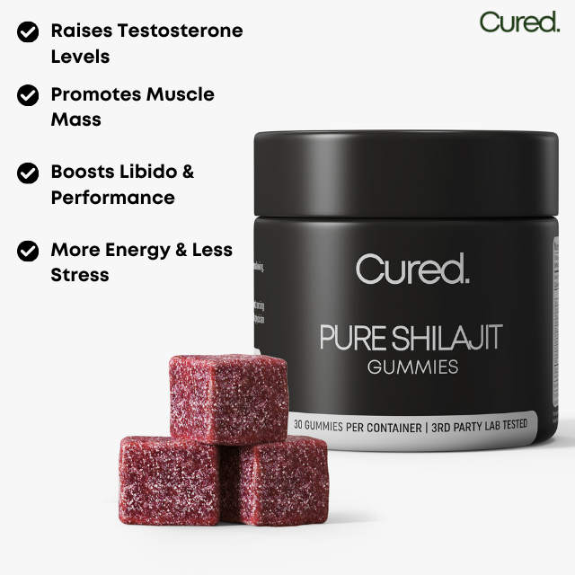 CURED® Authentic Shilajit Gummies – Cured